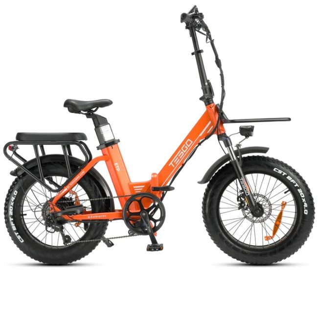 Tesgo Enterprise Foldable Fat Tire E-Bike Review - Top 10 Zone