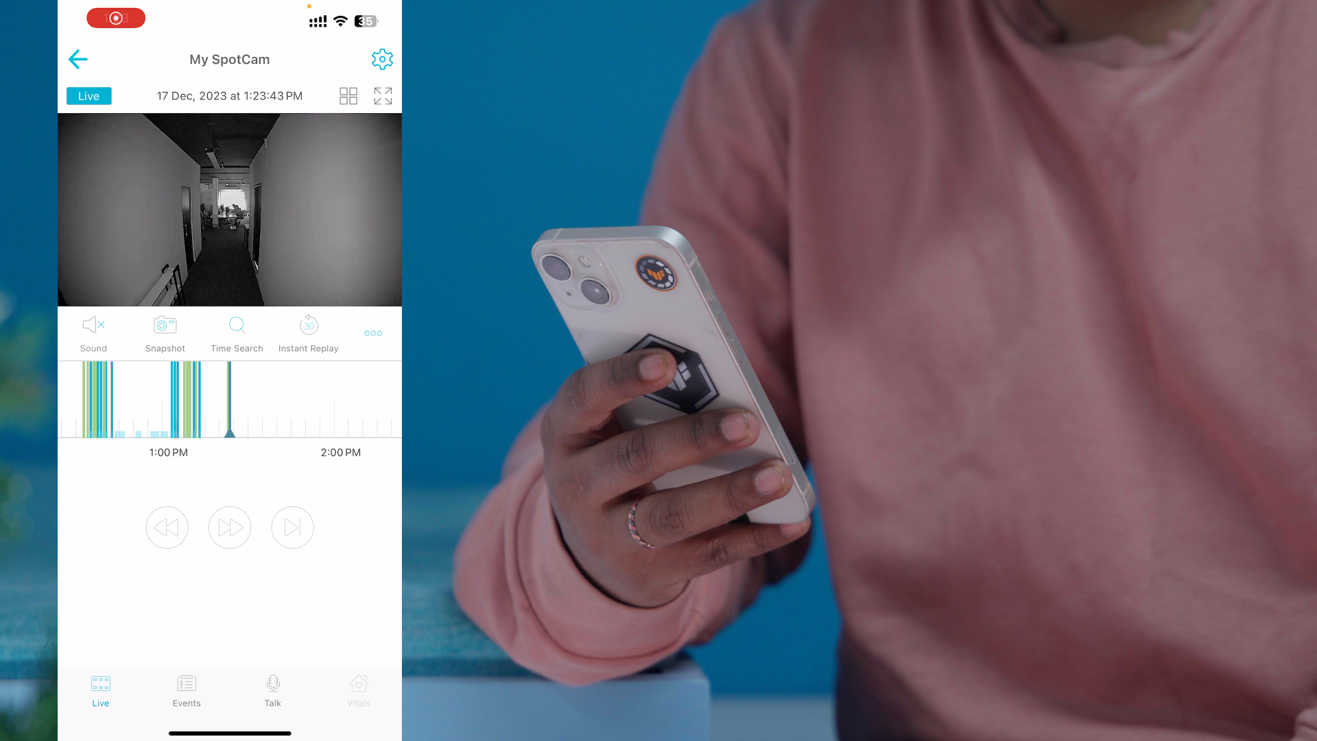 100% Wire-Free Cloud Video Surveillance System SpotCam Solo Pro – Your ...